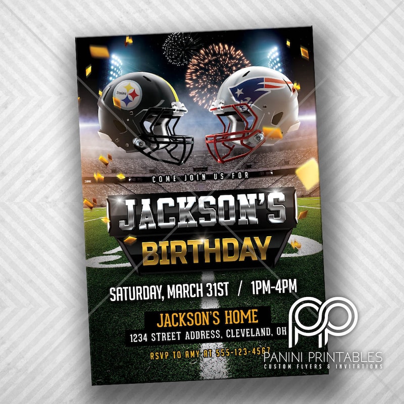 Nfl Birthday - Etsy