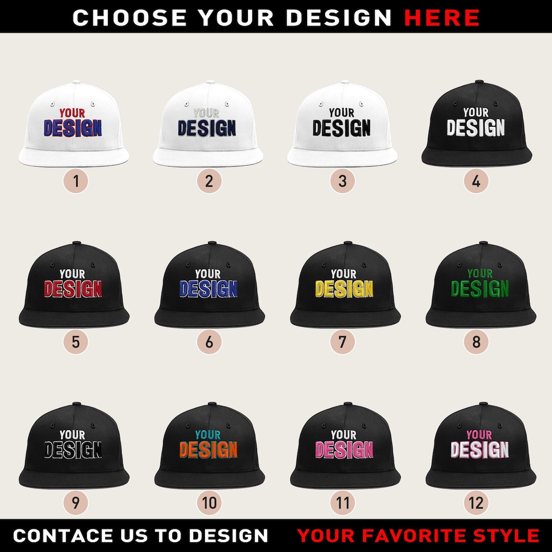 KXK Custom 3D Puff Embroidery Flat Embroidery Casual Sport Baseball Cap ...