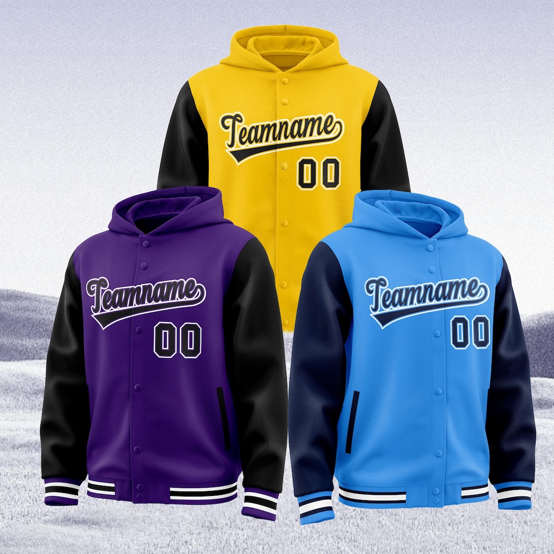 KXK Custom Varsity Jacket: Personalized Unisex Bomber, Team Jacket - Etsy