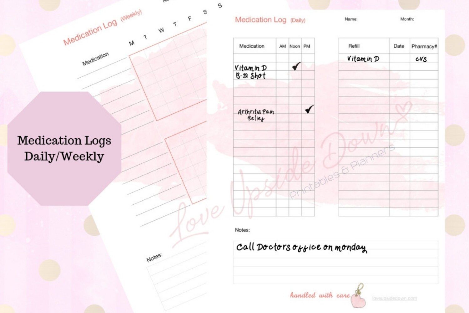 Caregiver Planner / Printable / Care Giver / PDF / Goodnotes / Calendar ...