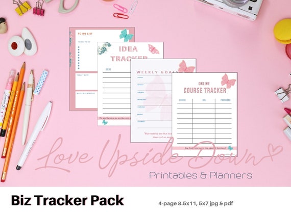 Biz Tracker Pack Printable Instant Download | Etsy