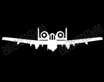 A-10 Warthog Sticker Durable Decal for Military Aircraft Enthusiasts ...