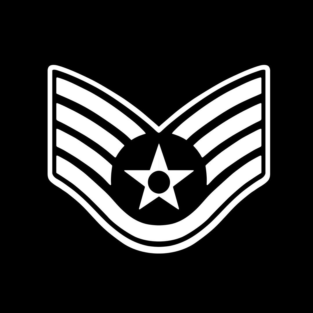 Staff Sergeant Decal by Momentum Decals - Etsy