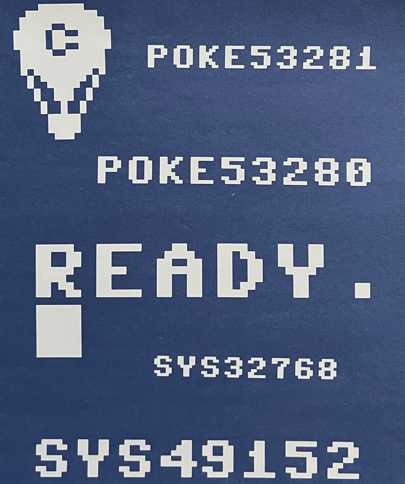 Commodore 64 Logo Decal by Momentum Decals - Etsy