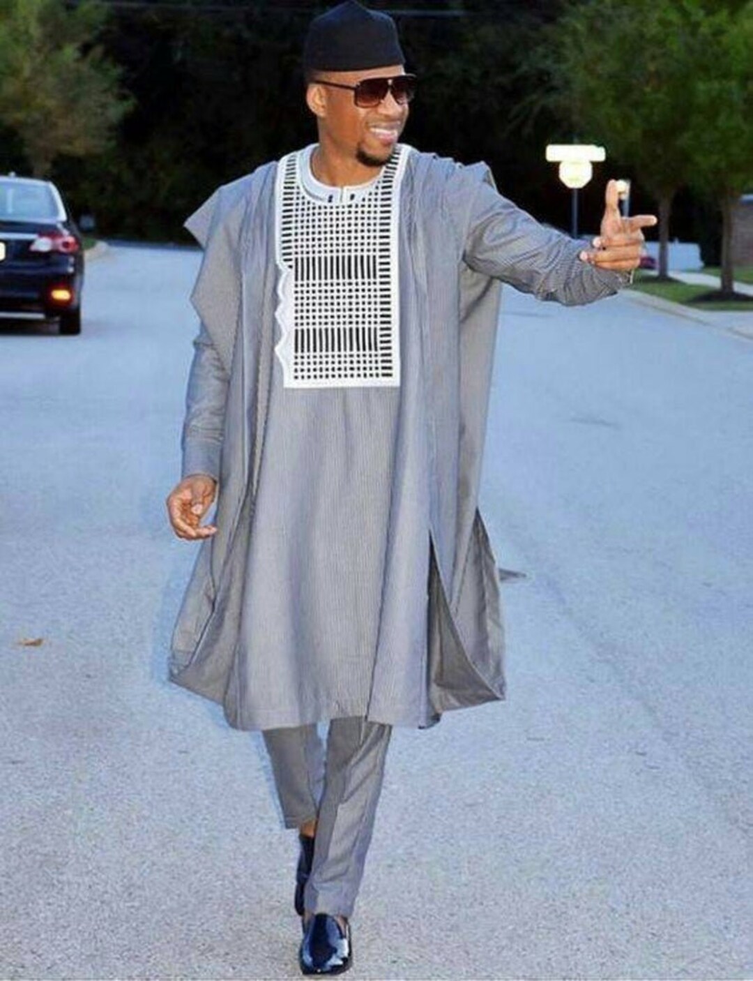 African Agbada Set Matching Shirt and Pant/african Clothing / - Etsy