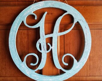Front door monogram | Etsy