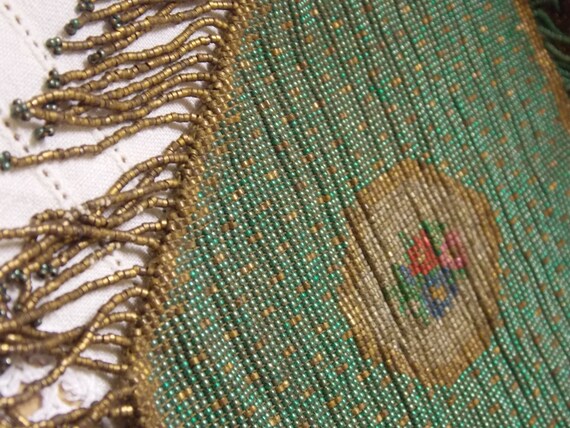 Antique 1920's, Art Deco micro mosaic/bead work flapp… - Gem