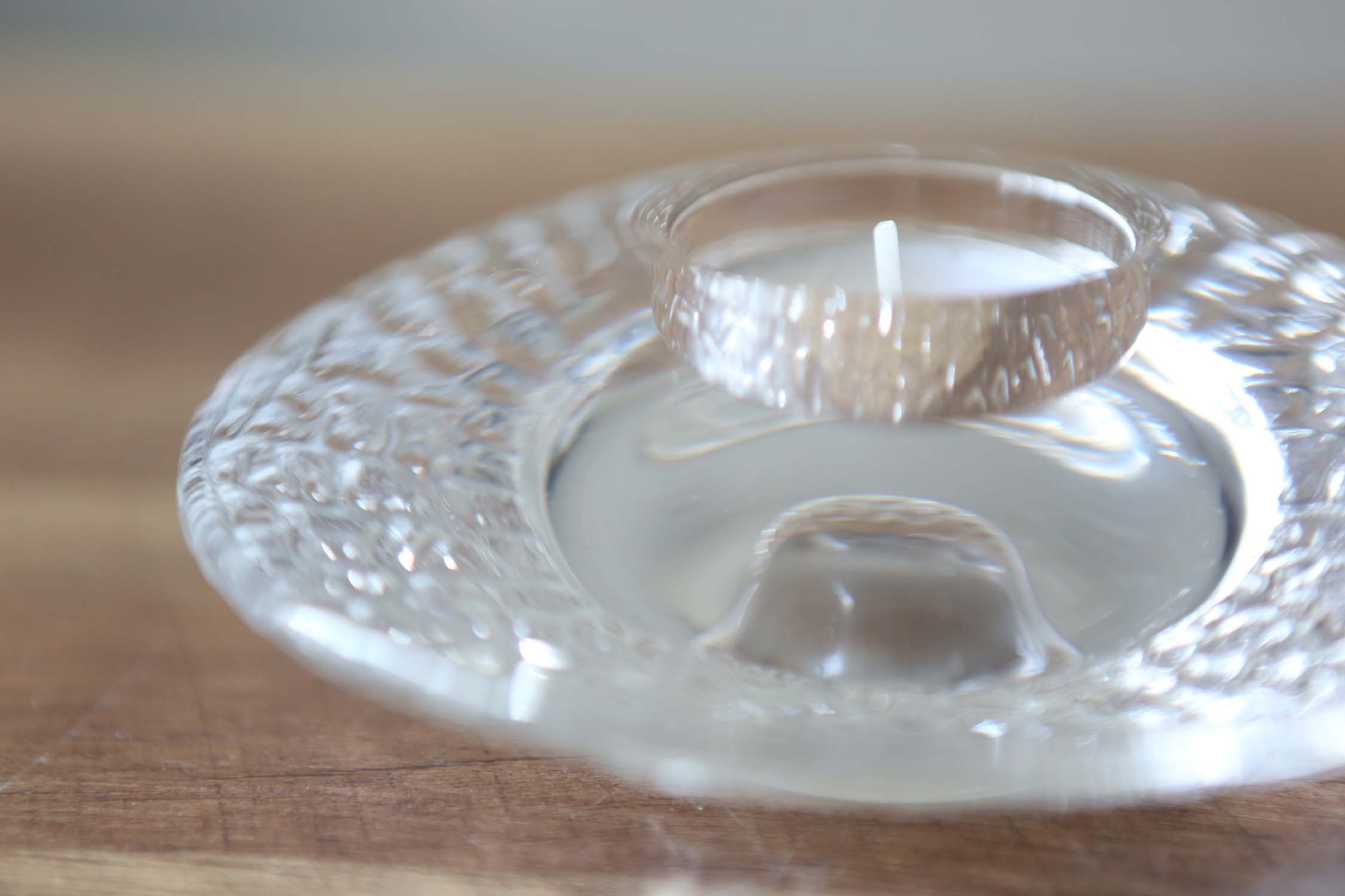 Orrefors Discus Votive Candle Holder Made in Sweden - Etsy
