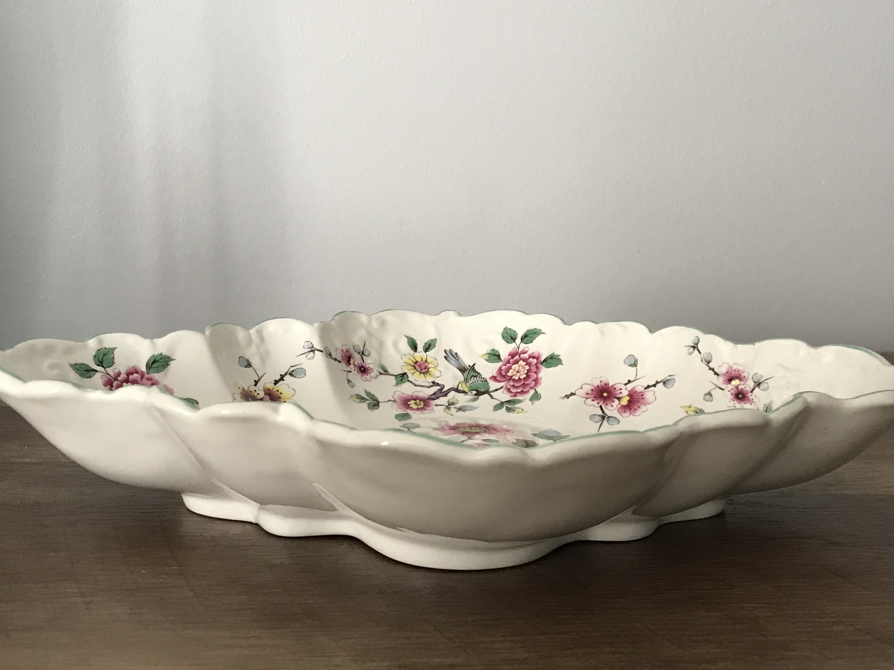 Vintage Old Foley James Kent LTD Staffordshire England Scallop - Etsy