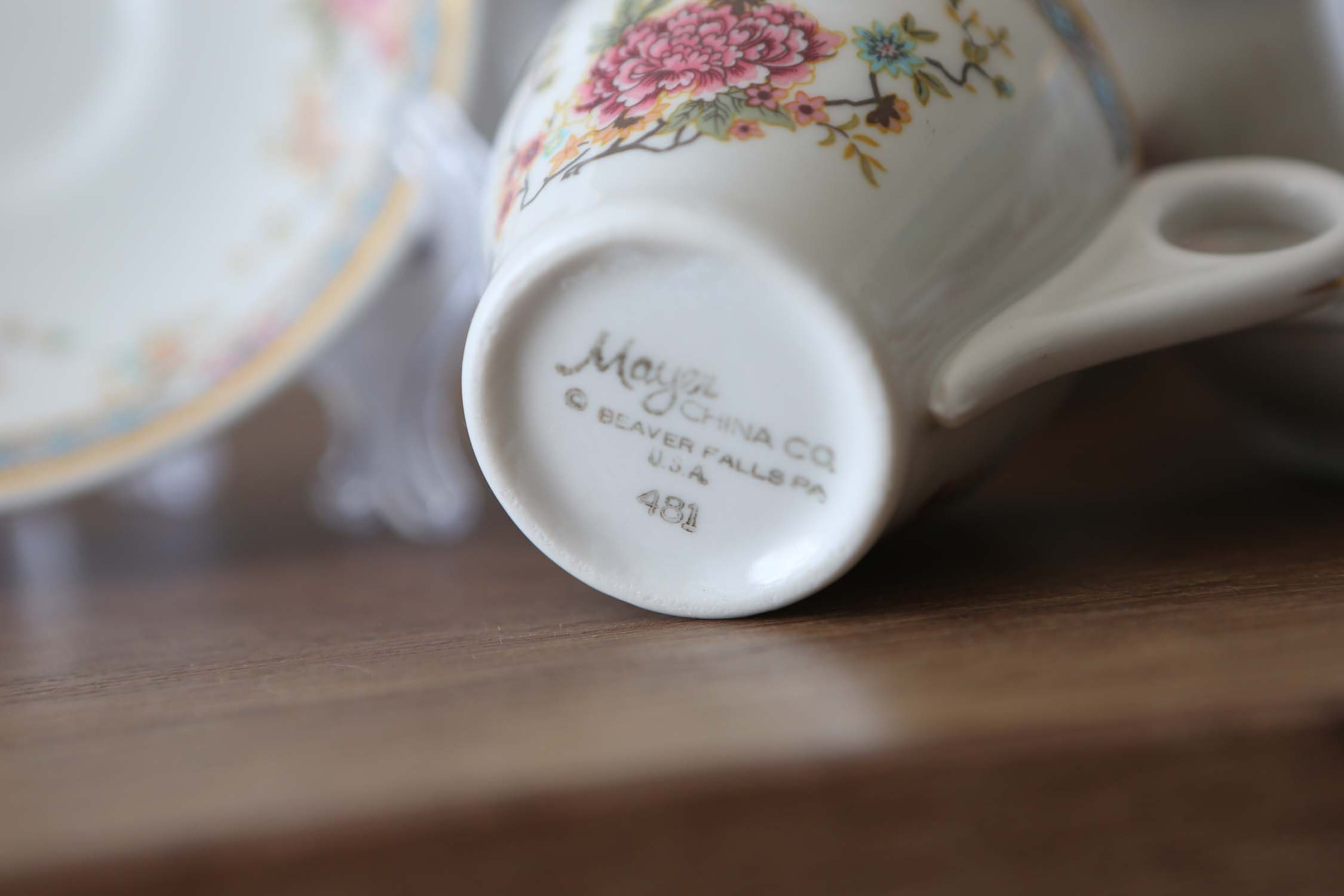 Vintage Mayer China Restaurant Ware Coffee Cups Demitasse Cups, Saucers ...