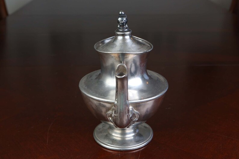 Antique Woodman Cook Co Portland Maine Teapot/coffee Pot Quadruple ...