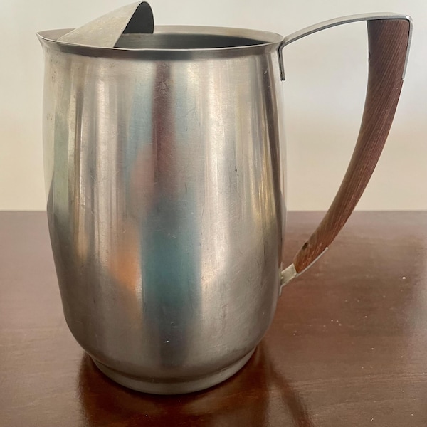 Wood Handle Pitcher - Etsy