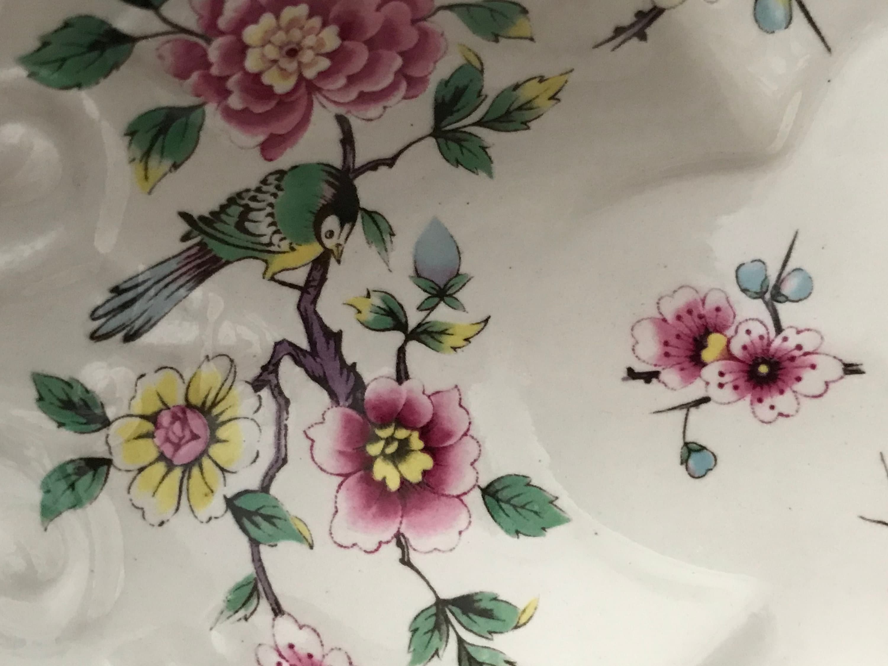 Vintage Old Foley James Kent LTD Staffordshire England Scallop - Etsy