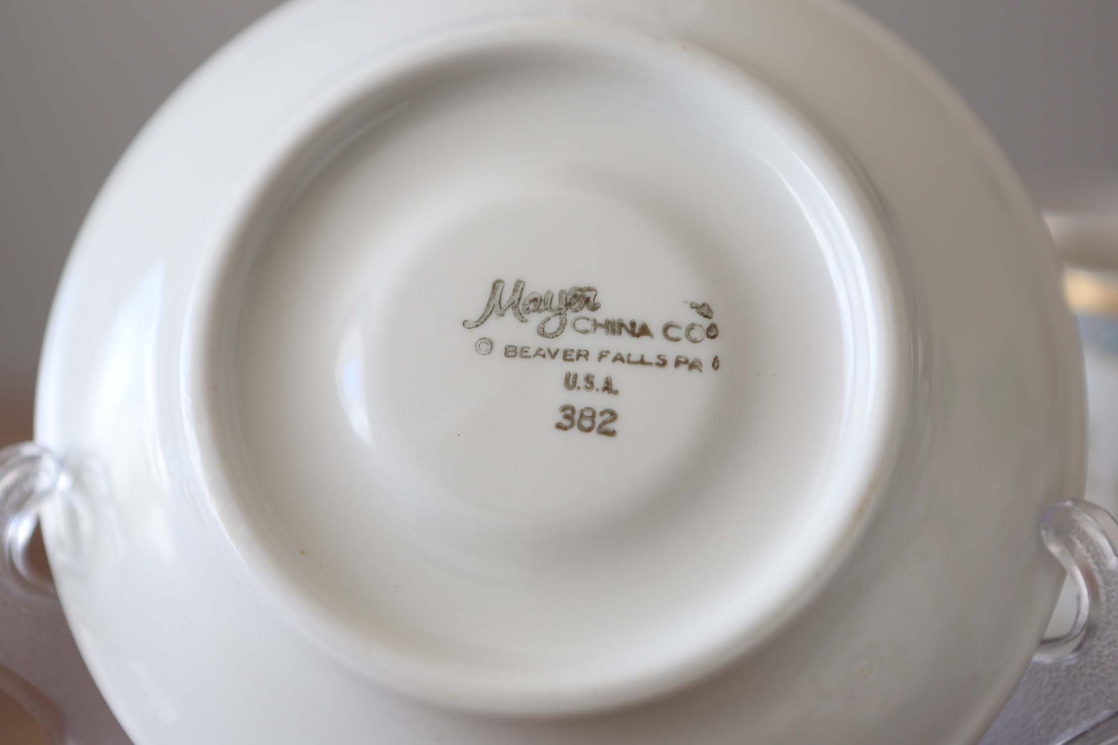 Vintage Mayer China Restaurant Ware Coffee Cups Demitasse Cups, Saucers ...