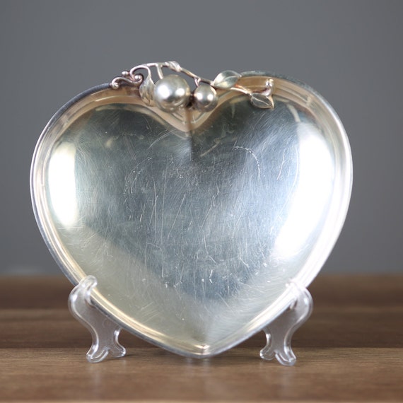 Wilcox International Silver Co Apple Plate 2549 Vintage Silver - Etsy