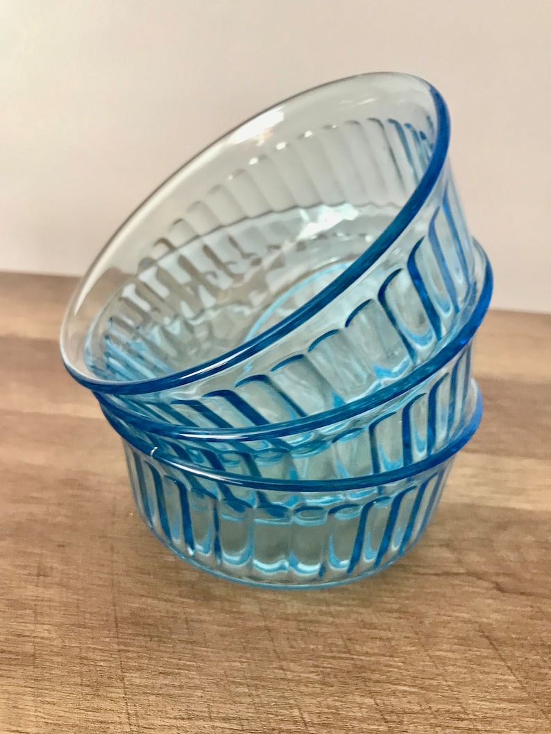 Set of 3 Vintage Forte Crisa Azure Bowls, 1960s Made in Mexico, Mid ...