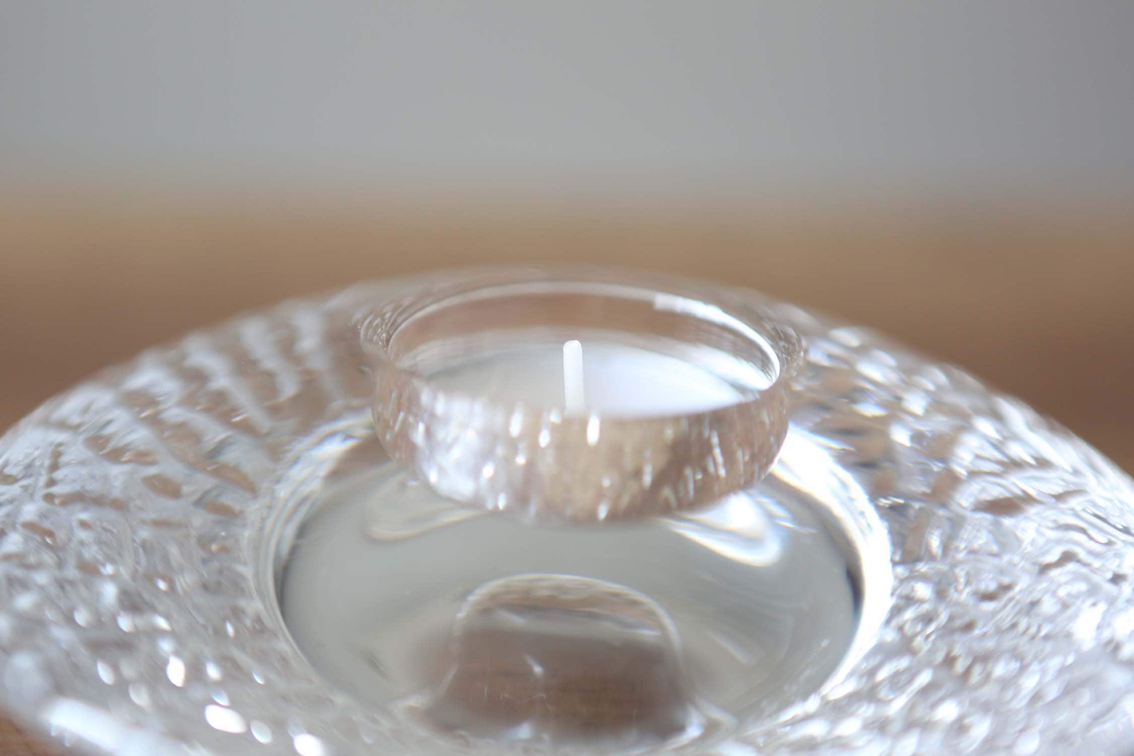 Orrefors Discus Votive Candle Holder Made in Sweden - Etsy