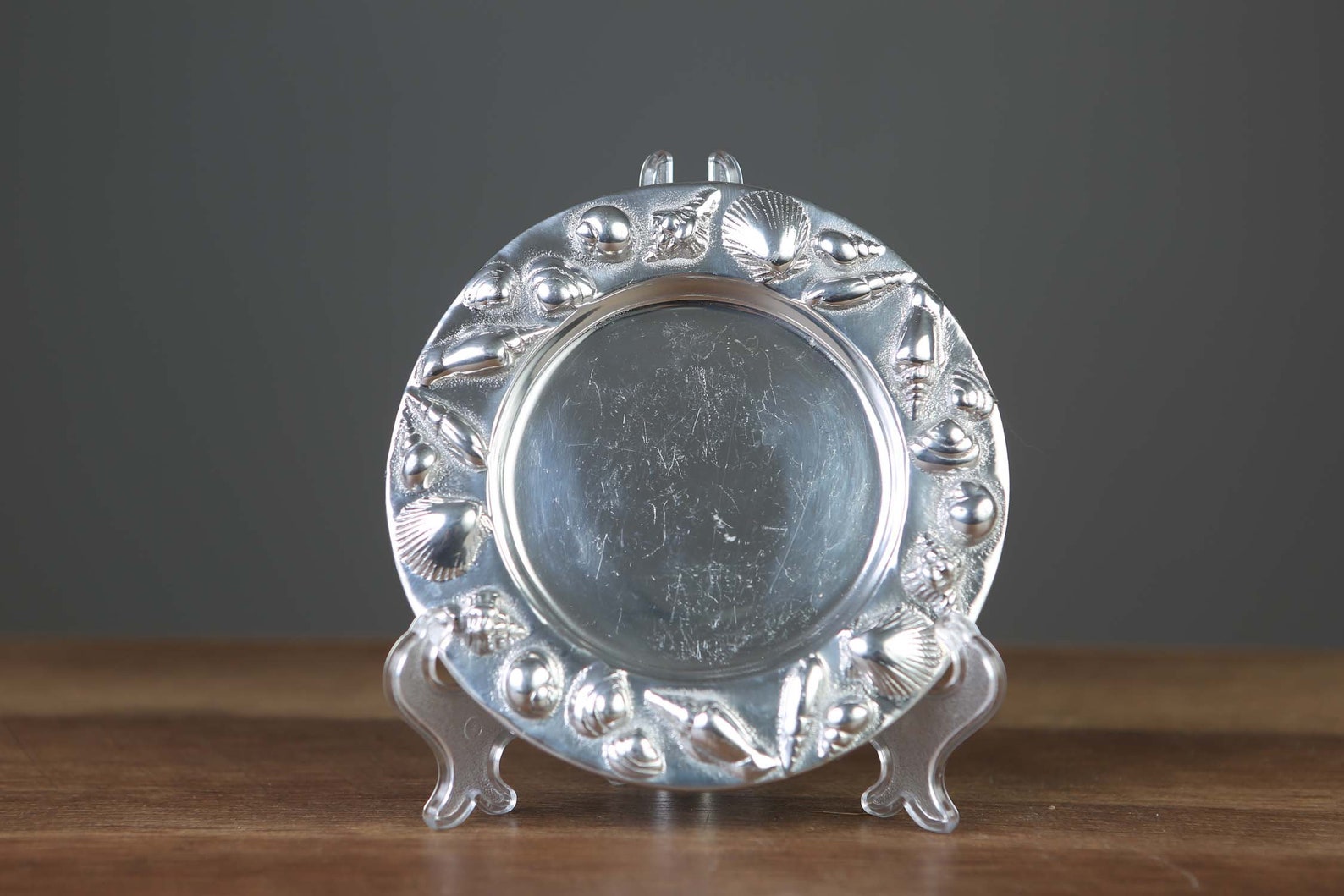 Mariposa Shell Aluminum Wine Bottle Coaster - Etsy