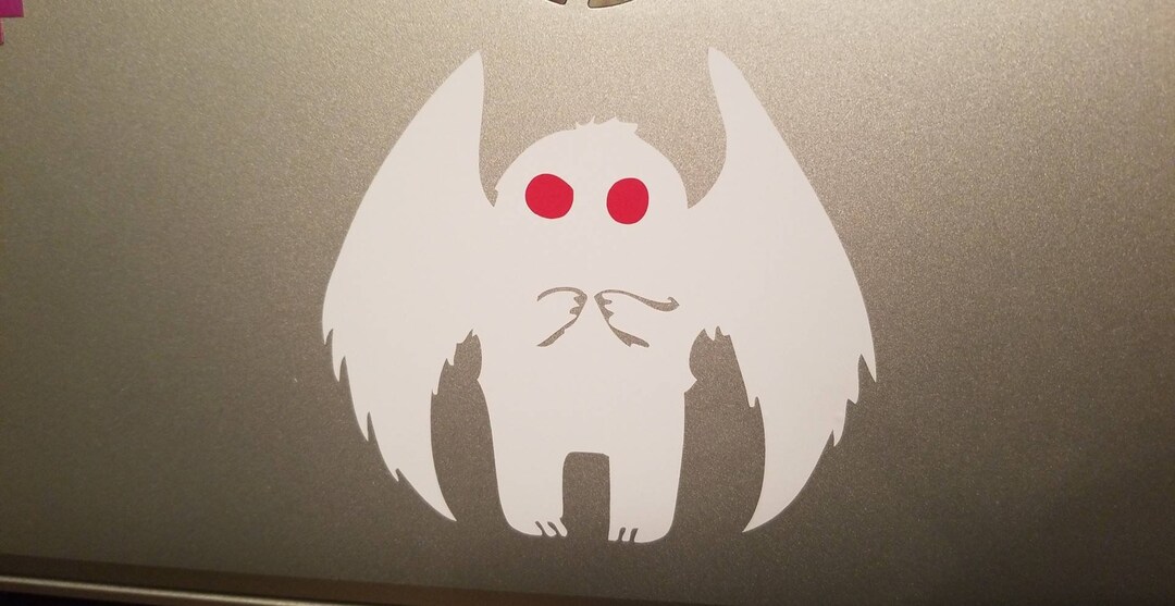 Mothman Decal - Etsy