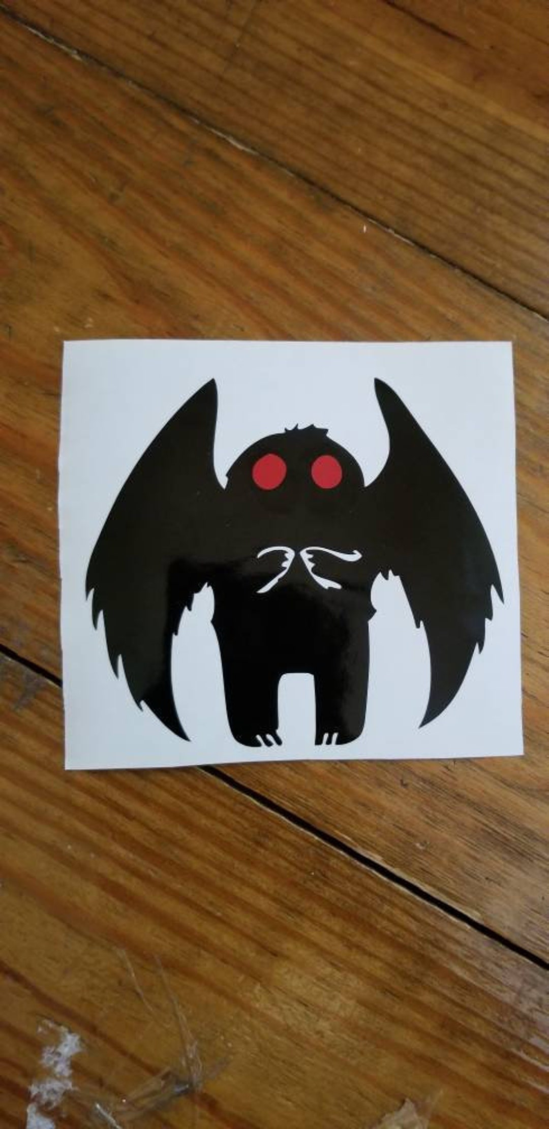 Mothman Decal - Etsy