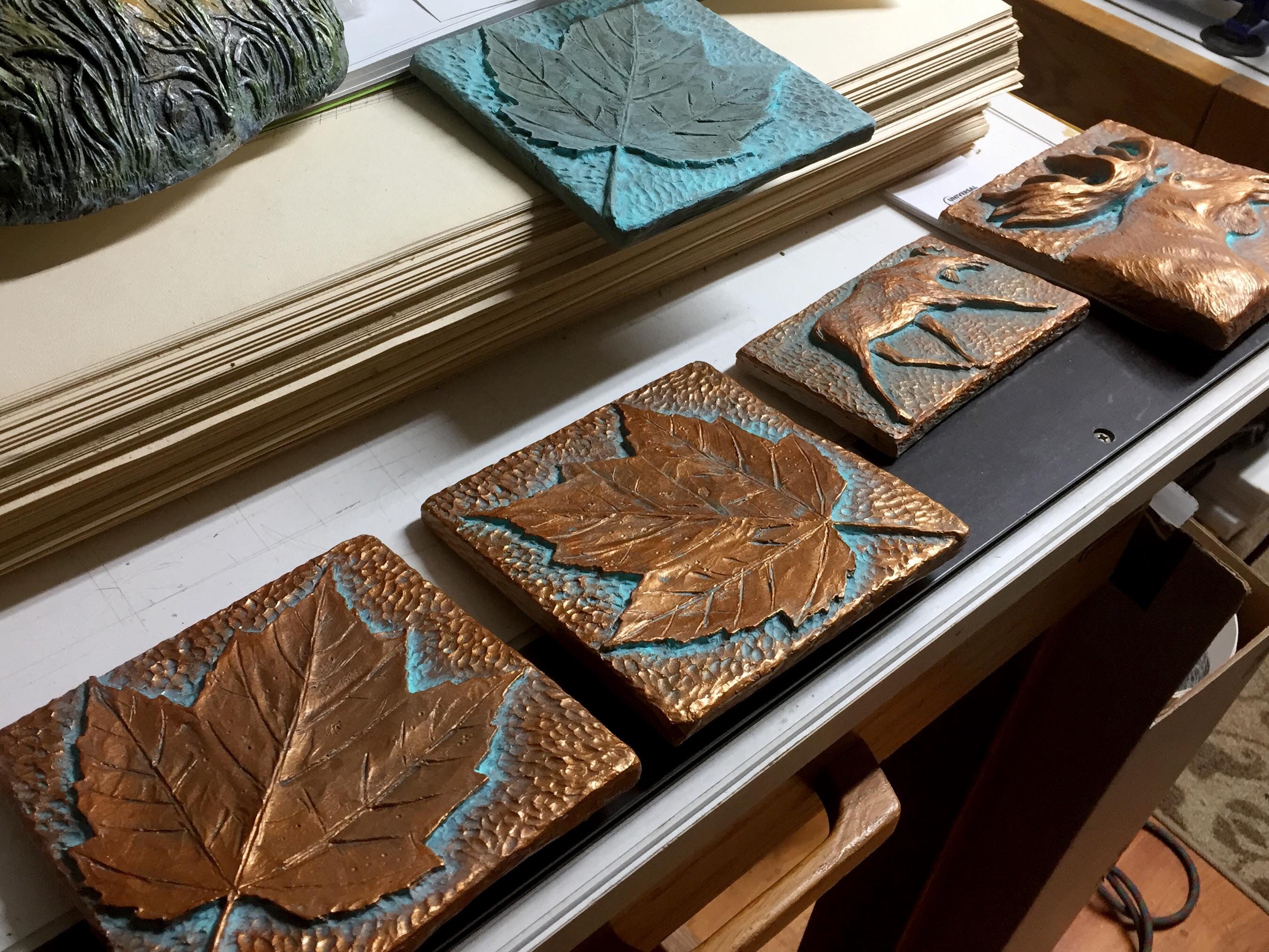 Maple Leaf Sculpted Wall Plaque, Leaf Art, Fall Decor, Leaf Decor ...