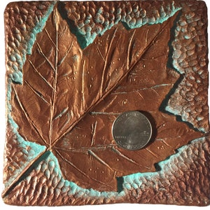 Maple Leaf Sculpted Wall Plaque, Leaf Art, Fall Decor, Leaf Decor ...
