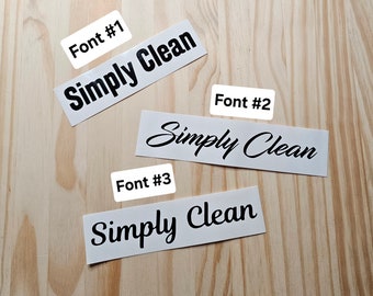 Simply Clean Decal JDM/KDM/EURO Car Window Decal Laptop Decal Vinyl ...