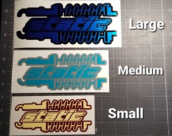 Static V2 Coilover Vinyl Decal Sticker Low Car Window Slammed Racing ...