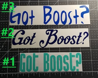 Got Boost Decal - Etsy
