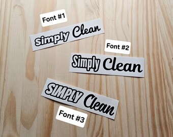 Simply Clean Decal JDM/KDM/EURO Car Window Decal Laptop Decal Vinyl ...