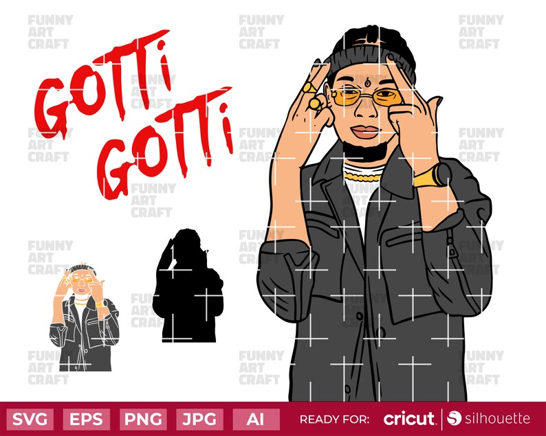 Rochy RD SVG PNG Gotti Gotti Team Wawawa Free Rochy Dembow - Etsy.de