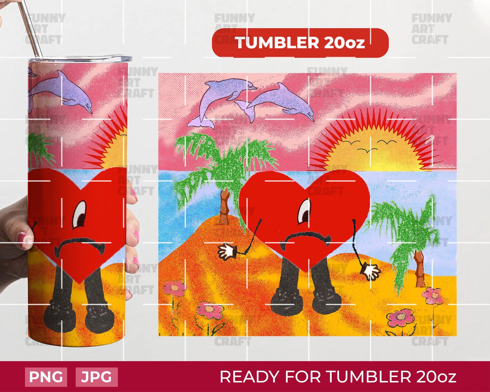 Bad Bunny Png Un Verano Sin Ti Tumbler Digital Download File - Etsy