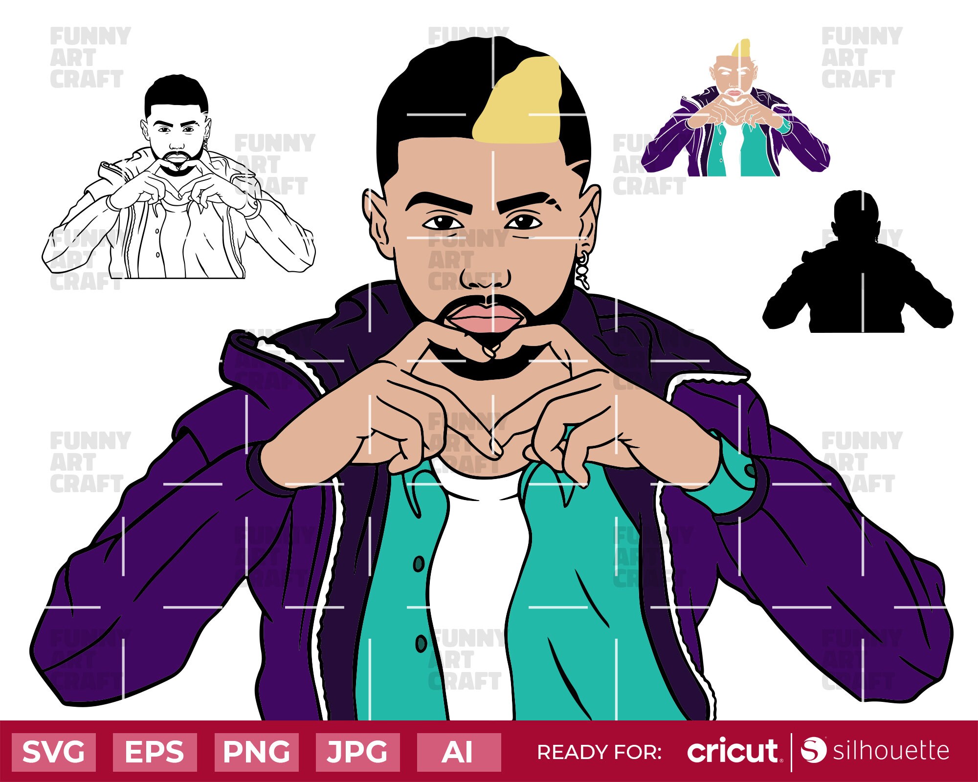 Jay Wheeler Svg Png La Voz Favorita Digital File Clipart for - Etsy España