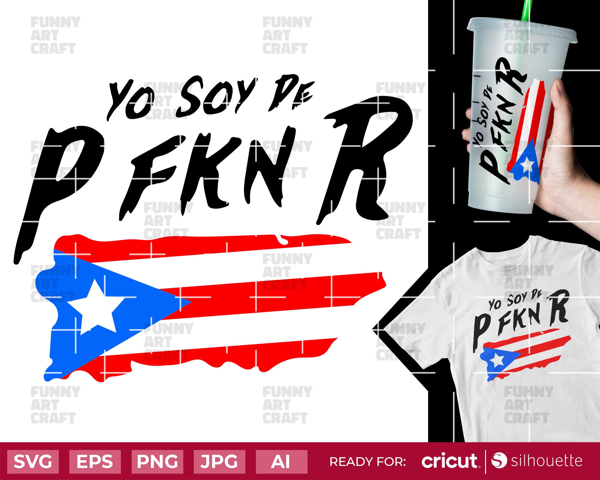 Yo soy de P FKN R Svg Bad Bunny Un verano sin ti Svg Baby - Etsy México