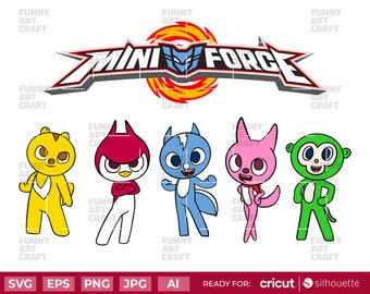 Miniforce svg | Etsy
