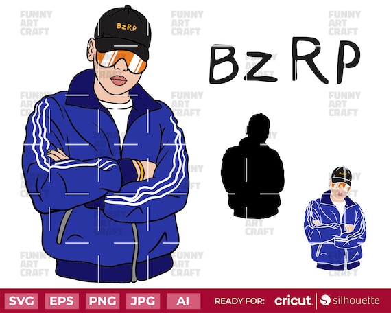 Bizarrap SVG PNG Bzrp Freestyle Argentina Music Digital File - Etsy Finland