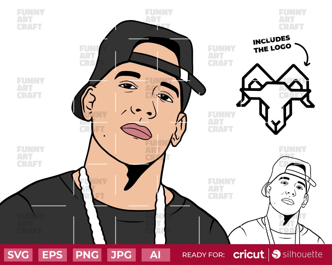 Daddy Yankee Svg Legendaddy Svg La Ultima Vuelta World Tour | Etsy