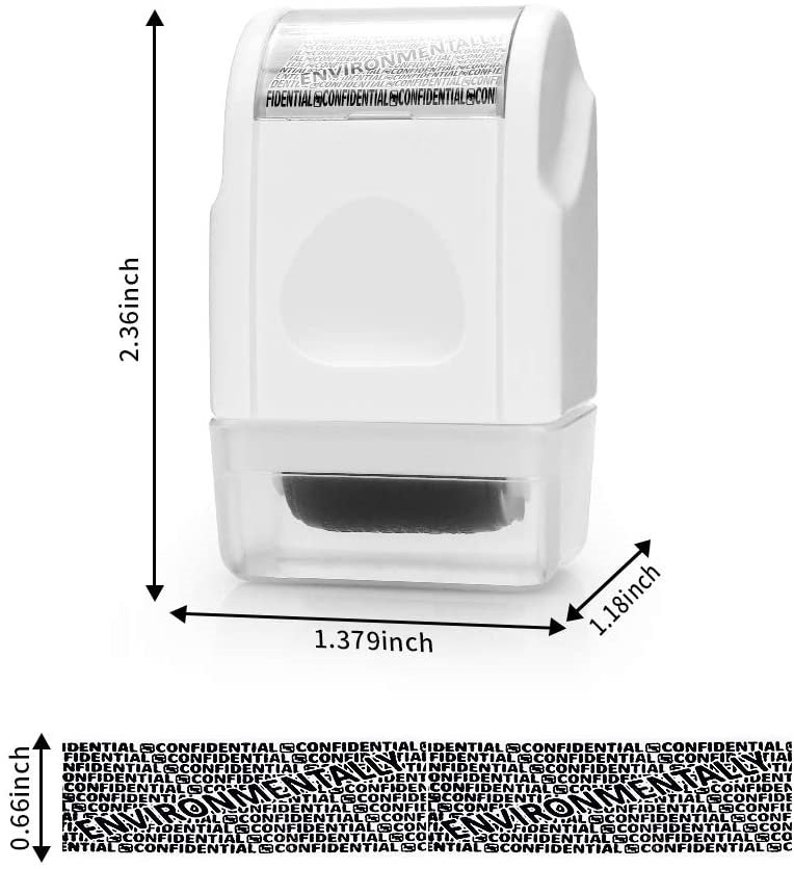 Identity Theft Protection Roller Stamps for Secure ID Blockout, Privacy ...