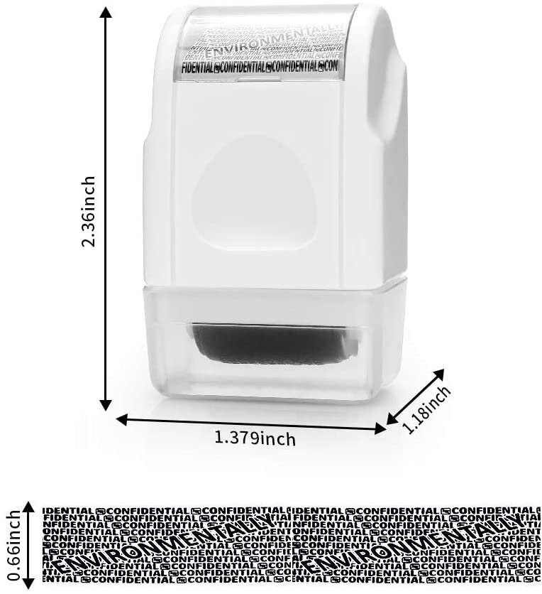 Identity Theft Protection Roller Stamps for Secure ID Blockout, Privacy ...