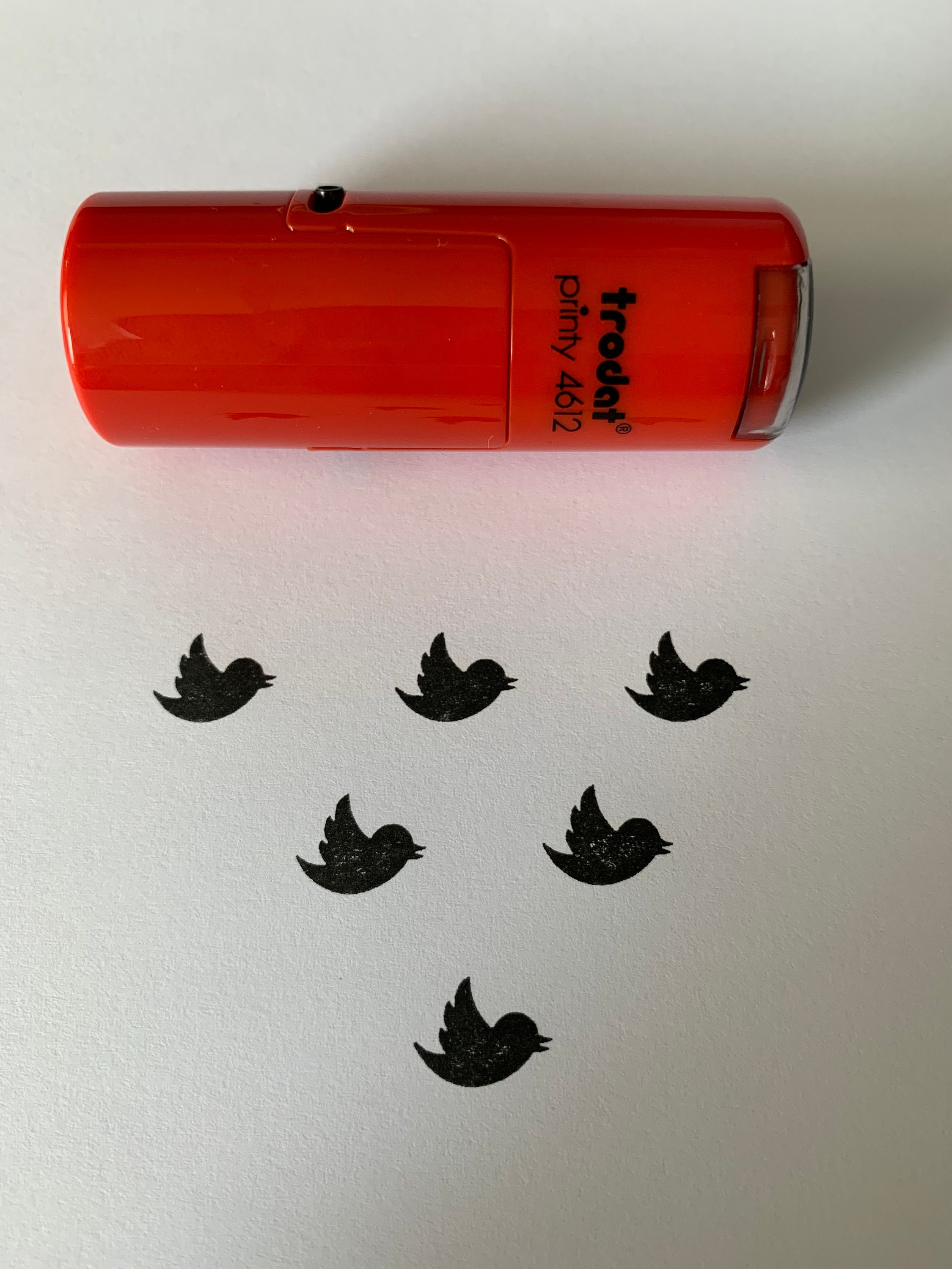 Twitter Self Inking Stamps, Twitter Rubber Stamp - Etsy
