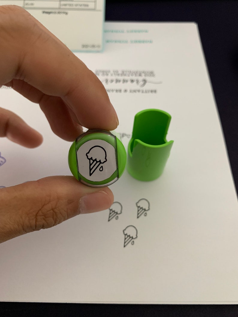 Ice Cream Stamp - Etsy