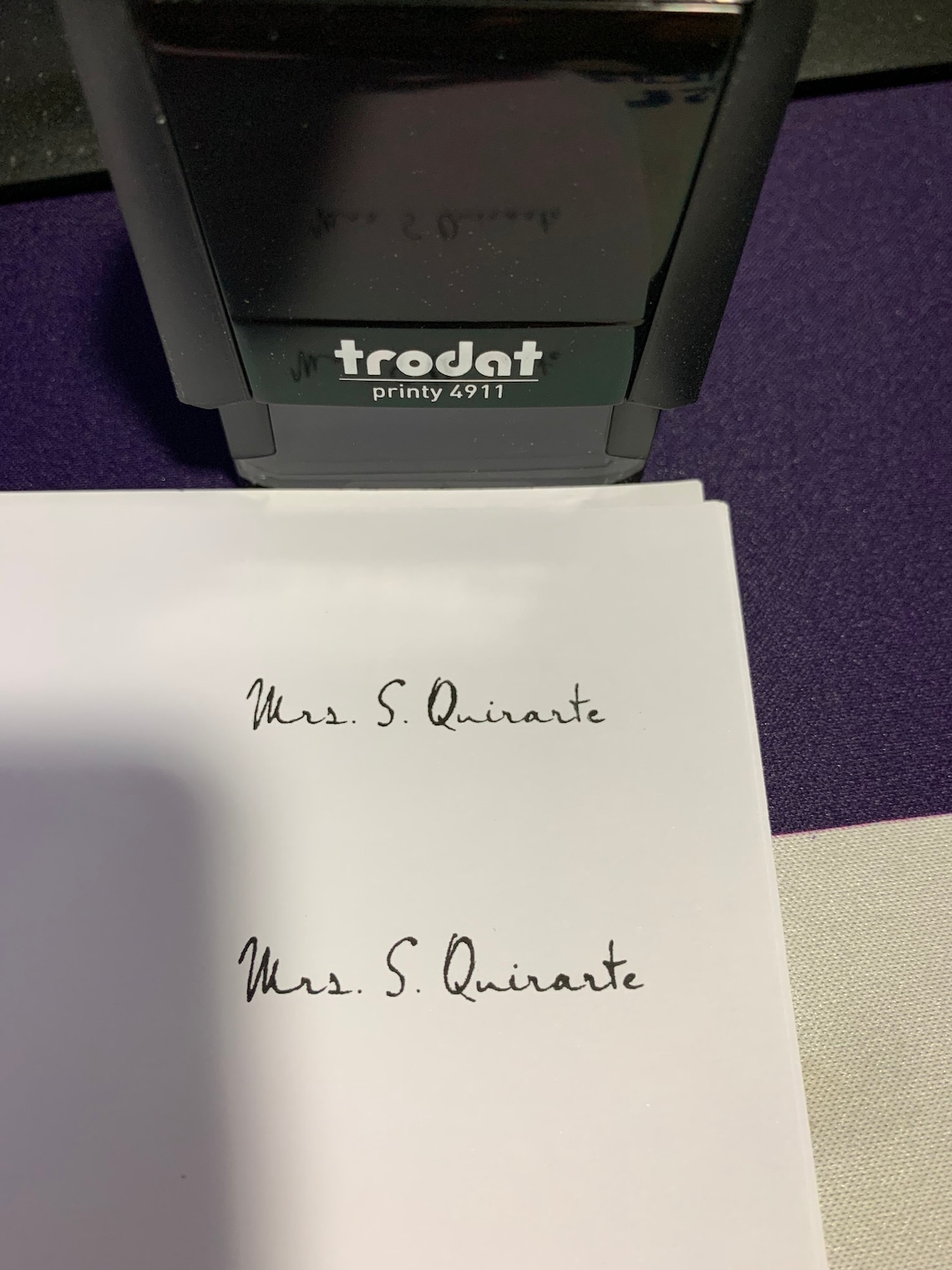 Custom Name Stamp,self Inking Signature Stamp,initial Signature Stamp ...