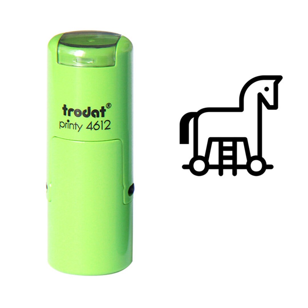 Trojan Horse Stamp - Etsy