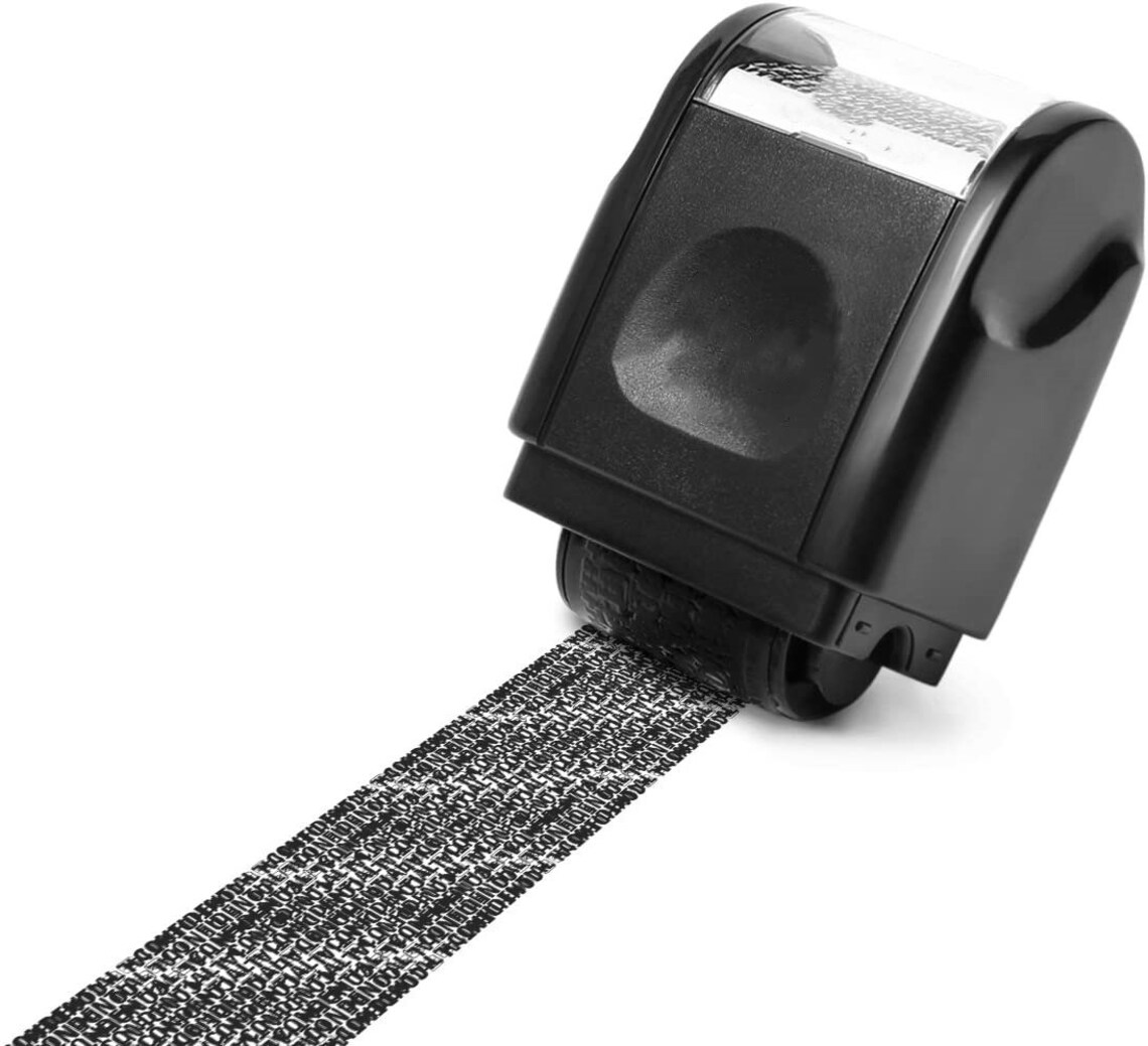 Identity Theft Protection Roller Stamp Designed for Secure - Etsy