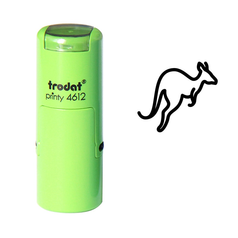 Kangaroo Stamp - Etsy