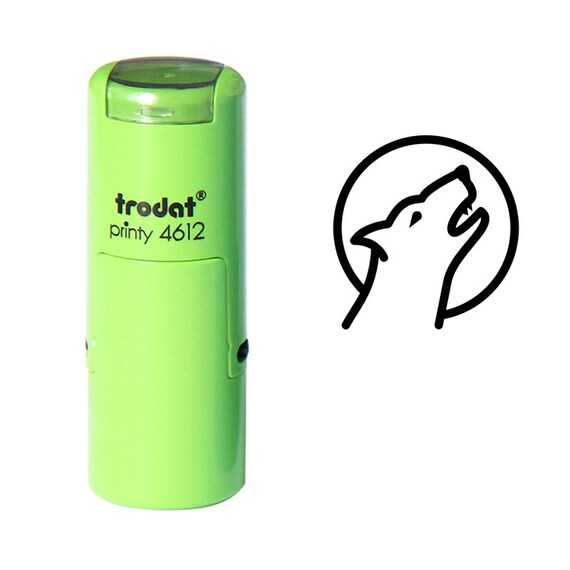 Werewolf Stamp - Etsy