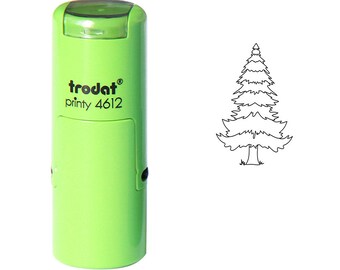 Evergreen Tree Stamp - Etsy