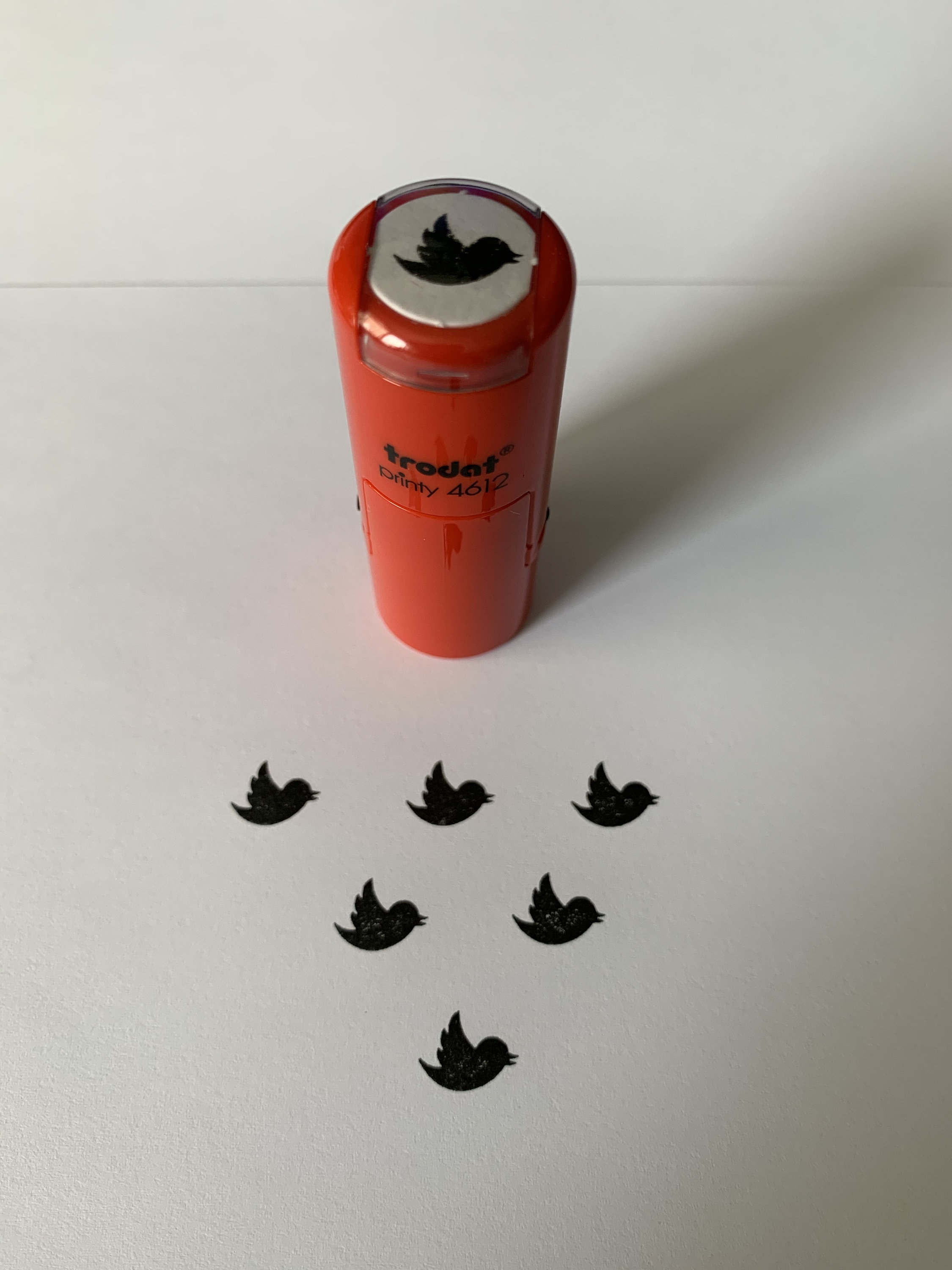 Twitter Self Inking Stamps, Twitter Rubber Stamp - Etsy