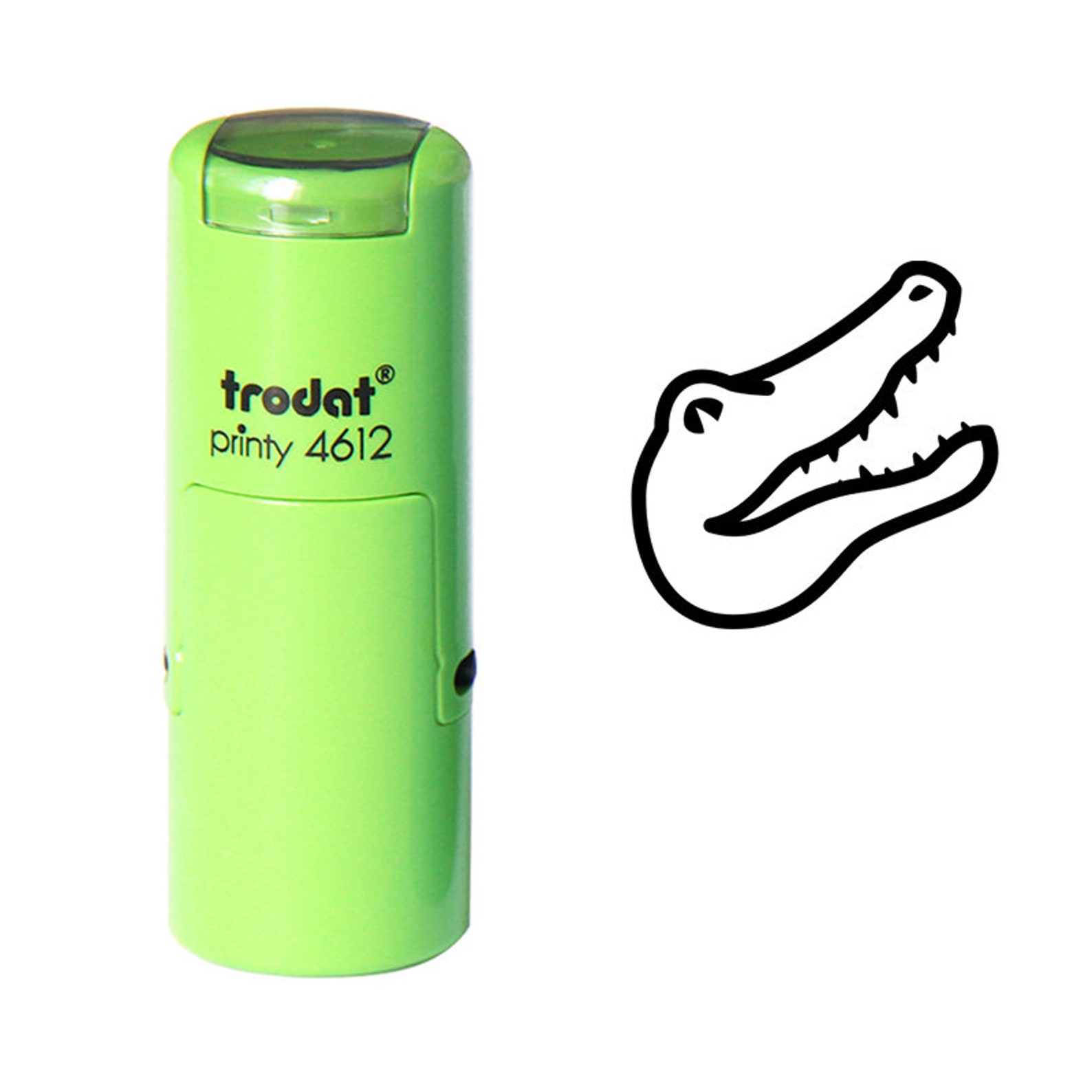 Alligator Stamp - Etsy