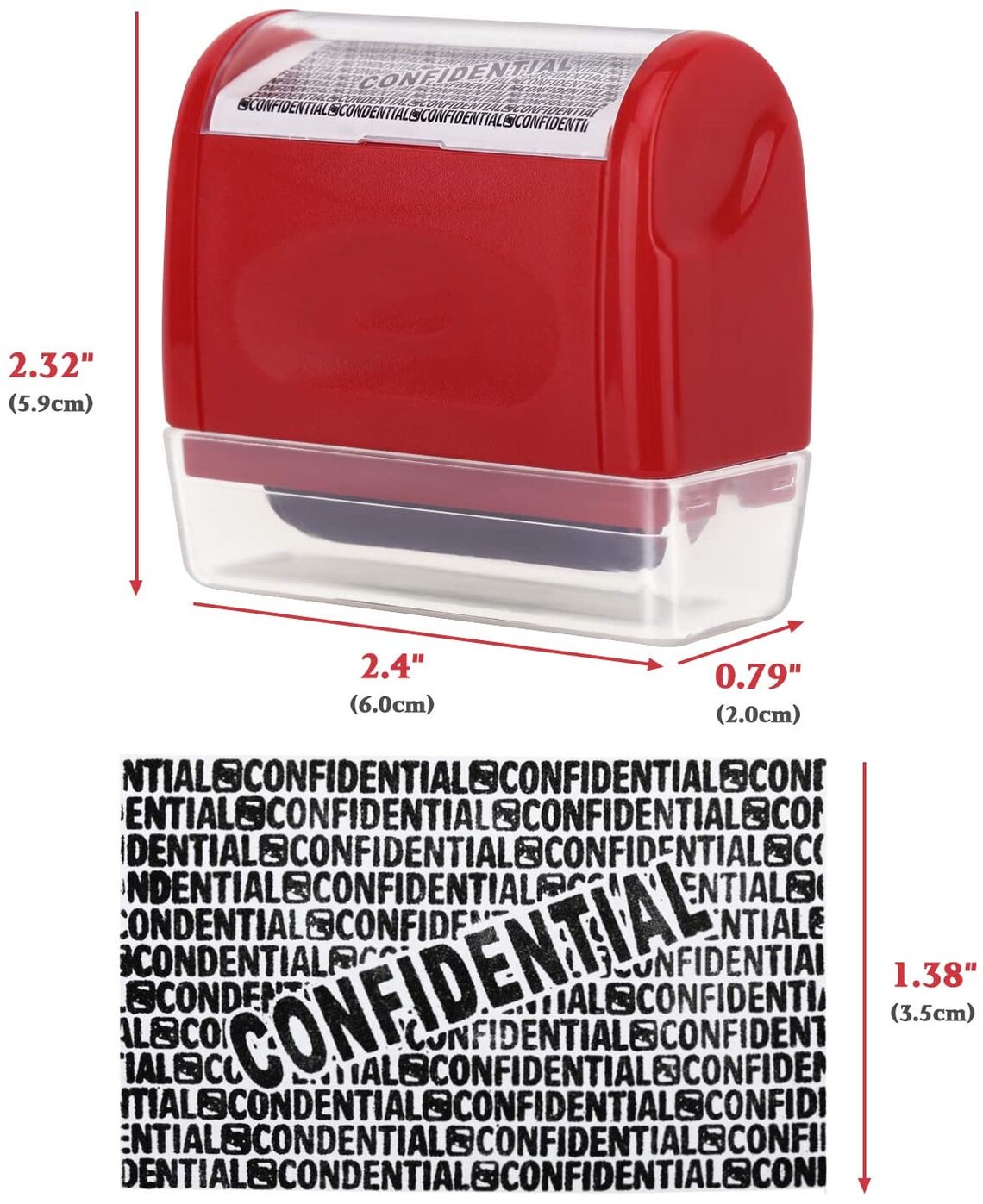 Rolling Identity Theft Guard Stamp - ID Theft Roller Stamp - Etsy